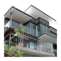 China Assured frameless glass balustrade spigots horizontal balcony spigot railing for sale