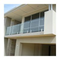 China US Virgin Island frameless glass spigots suppliers railing removable balcony spigot railing for sale