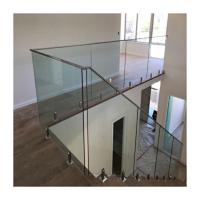 China Signature dish glass balustrade spigots spigot handrail for patio steps for sale