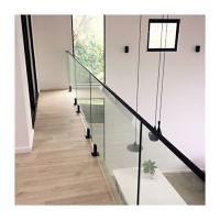 China Signature dish glass balustrade spigots spigot handrail for patio steps for sale