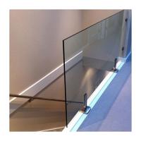 China Signature dish glass balustrade spigots spigot handrail for patio steps for sale