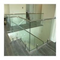 China Signature dish glass balustrade spigots spigot handrail for patio steps for sale