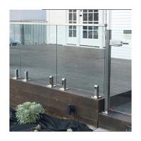China Dominican Republic face mounted spigots railing spigot glass balustrade suppliers for sale