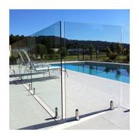 China Salvador spigot fencing spigot glass pool fence panels for sale