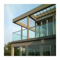 China The republic of Congo stainless steel spigot railing tempered spigot glass fence for sale