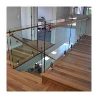 China The republic of Congo stainless steel spigot railing tempered spigot glass fence for sale