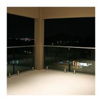 China Tome and Principe glass balustrade spigots railing horizontal balcony spigot railing for sale