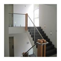 China Guinea-Bissau glass with spigot railing metal stair spigot railings outdoor for sale