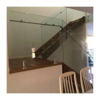 China Guinea-Bissau glass with spigot railing metal stair spigot railings outdoor for sale