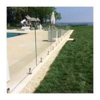 China Salvador glass balustrade spigot fittings terrace spigot railing for sale