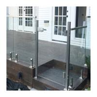 China Papua New Guinea glass with spigot spigot fencing roof terrace for sale