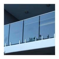 China Island glass balustrade spigot spacing contemporary balcony spigot railings for sale