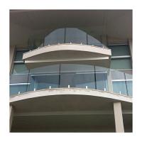 China Dominican Republic spigot glass railing system custom balcony spigot railing for sale
