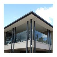 China Dominican Republic spigot glass railing system custom balcony spigot railing for sale