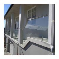 China St martin 2205 stainless steel spigots railing backyard spigot glass balustrade for sale