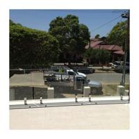 China Costa Rica glass balustrade spigot spacing railing garden balustrade glass for sale