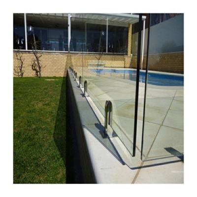 China Aruba spigot glass railing pool spigot fence spigot glass panels price for sale
