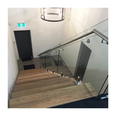 China Time-limited spike glass panel spigots railing exterior spigot railings for stairs for sale