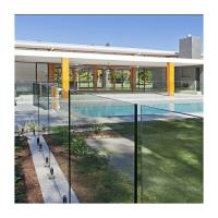 China Chile glass balustrade spigot spacing railing spigot glass pool fencing for sale for sale