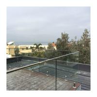 China Papua New Guinea glass panel spigots roof spigot handrail for sale