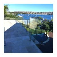 China Papua New Guinea glass panel spigots roof spigot handrail for sale