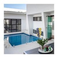 China Rwanda stainless steel spigot wholesalers railing spigot glass pool fence cost per metre for sale