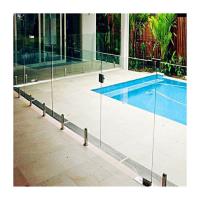 China Mauritania fence spigots spigot glass panel pool fencing prices for sale