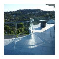 China New Zealand stainless spigot roof spigot railing systems for sale