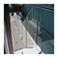 China Tajikistan glass spigots railing stainless steel terrace spigot railings for sale
