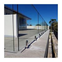 China Tajikistan glass spigots railing stainless steel terrace spigot railings for sale