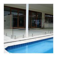 China Niue glass spigots railing tinted spigot glass pool fencing for sale