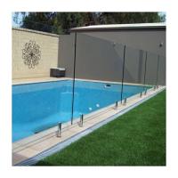 China Niue glass spigots railing tinted spigot glass pool fencing for sale
