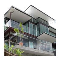 China Equatorial Guinea frameless glass spigots suppliers modern balcony spigot railing for sale