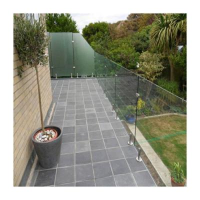China Eritrea spigots glass guardrail railing clamps balcony spigot railing for sale