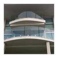 China Mozambique glass balustrade spigot spacing interior balcony spigot railing for sale