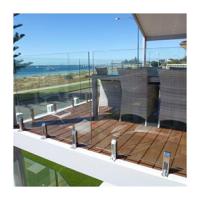 China Complete style stainless spigot railing grey deck black spigot railing for sale