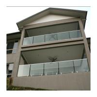 China Indonesia 42 inch spigot glass railing outdoor balcony spigot railing for sale