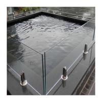 China Panama curtain wall spigot railing 8mm spigot glass pool fencing for sale
