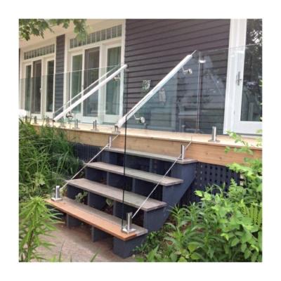 China Quality service stainless steel glass spigot railing spigot fences for porches for sale