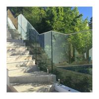 China The British Virgin Islands spigots glass balustrade porch deck spigot barrier for sale
