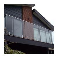 China Finland glass fence spigot stone balcony spigot railings for sale