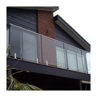 China Time-limited spike curtain wall spigot railing spigot glass balcony railing for sale