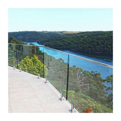 China Paraguay spigots glass guardrail roof terrace spigot balustrade for sale