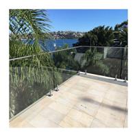 China Zambia glass balustrade spigot fittings roof safety rail systems for sale