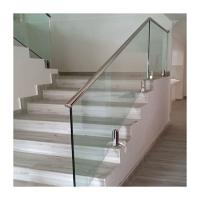 China Indonesia glass balustrade spigots metal porch spigot railing for sale