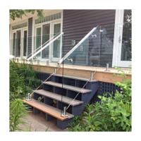 China Indonesia glass balustrade spigots metal porch spigot railing for sale