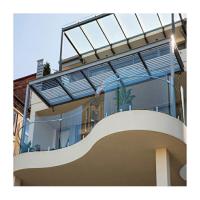 China Malaysia stainless steel glass spigots railing second floor balcony spigot railing for sale