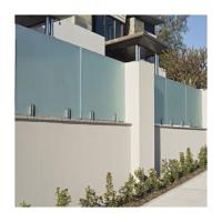 China Niue glass balustrade spigot spacing terrace design with spigot baluster for sale
