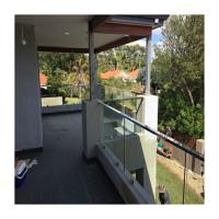 China America spigot glass railing price modern balcony spigot balustrade for sale