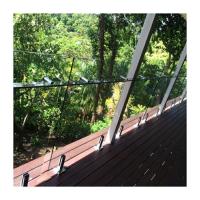 China Signature dish glass spigots for sale railing frameless spigot glass balcony railing for sale